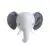 Home Decor Plush Toy Animal Head Wall Hanging Pendant Mural Living Room ...