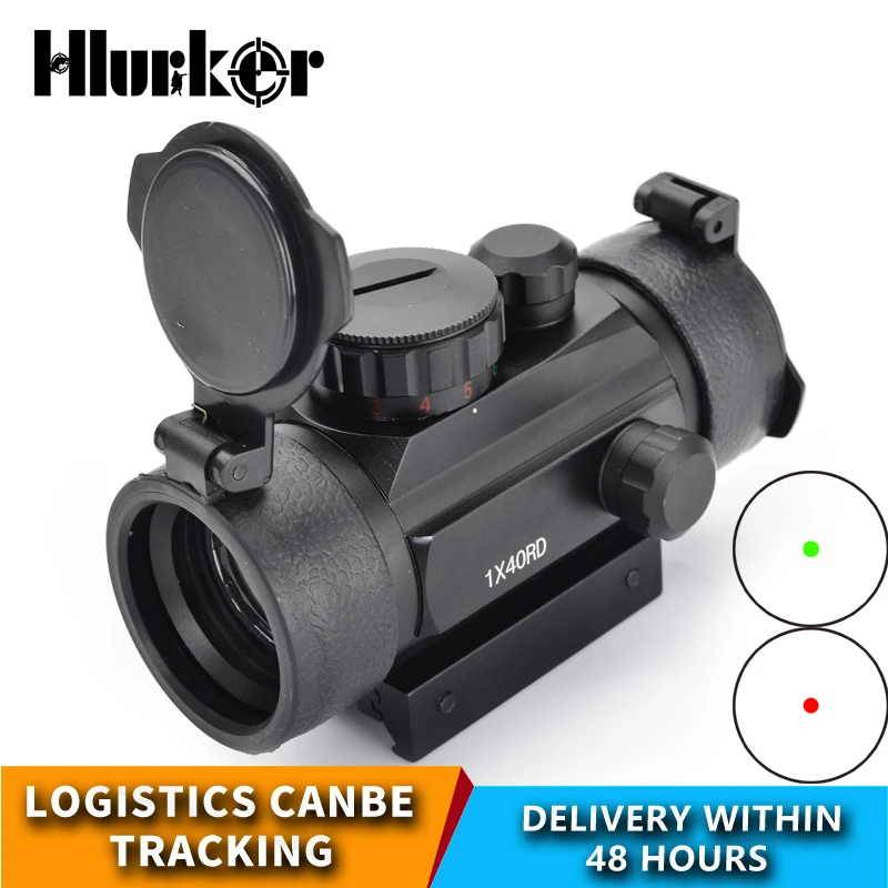 Military Tactical Hunting Holographic Sight 1x40mm Airsoft Cross Hari ...