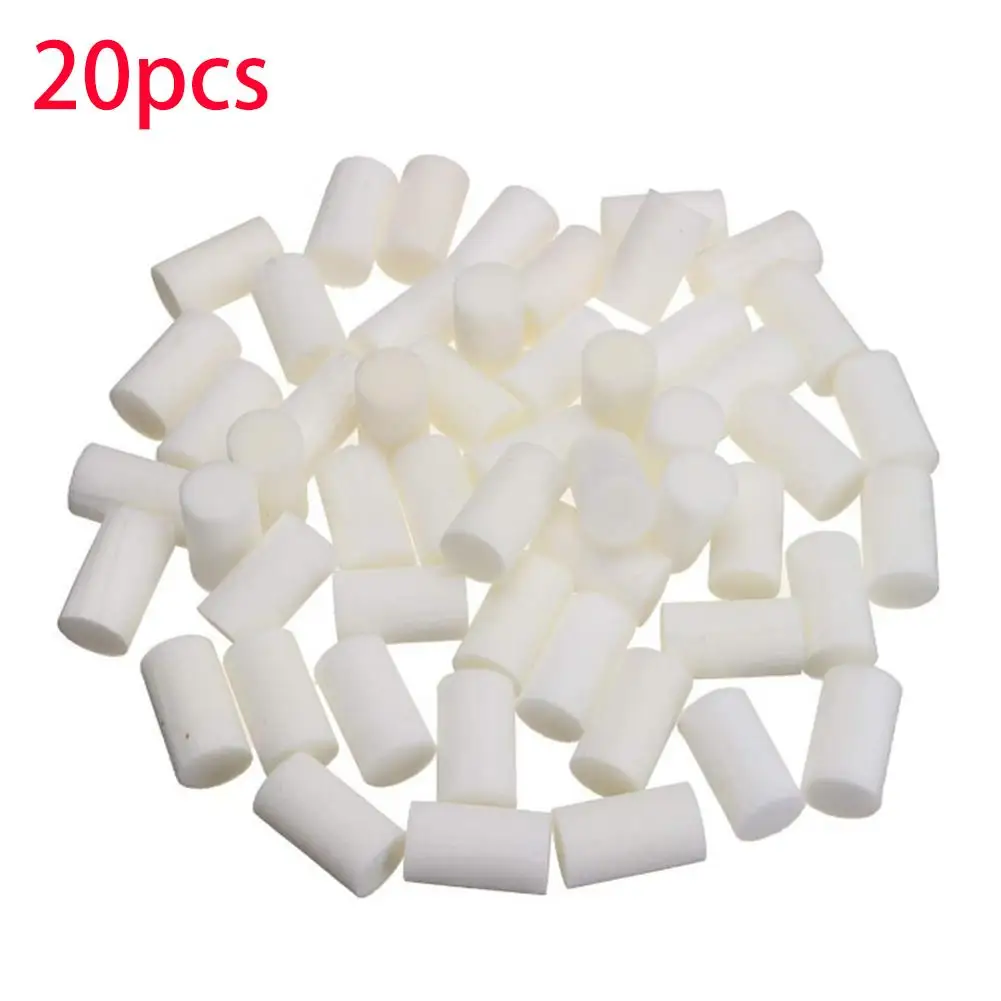 20/50 Pcs High Pressure Pump Filter White Fiber Cotton Filters For Air ...