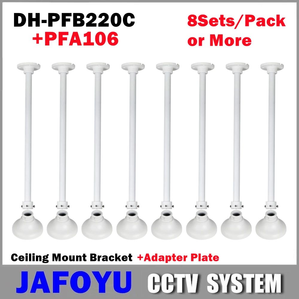 8セット/パック以上のdpfb220c天井マウントブラケット,pfa106アダプタープレート,cctvアクセサリ,ミニドーム用,Ghhdcvi ...