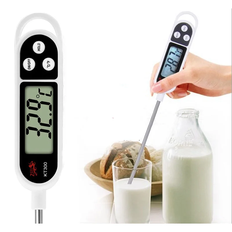 Digital Probe Cooking Thermometer Food Meat Temperature Sensor For ...