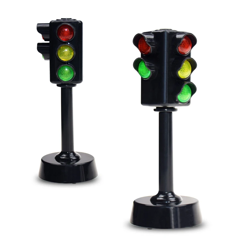 Mini Traffic Signs Road Light Block with Sound LED – Children Toys Store