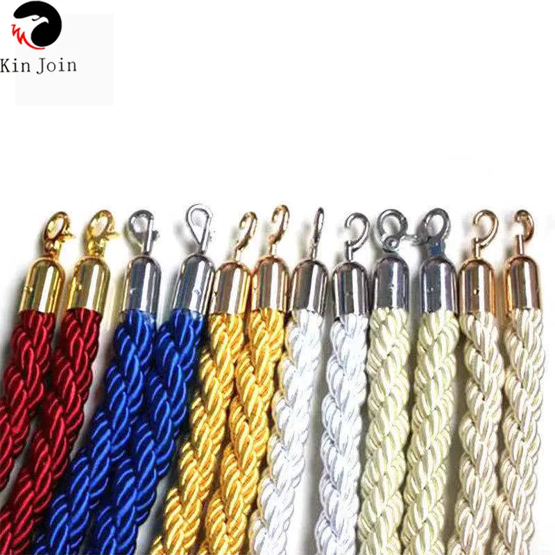 High Quality 1.5m Long Twisted Lining Barrier Rope,KINJOIN Flannel ...