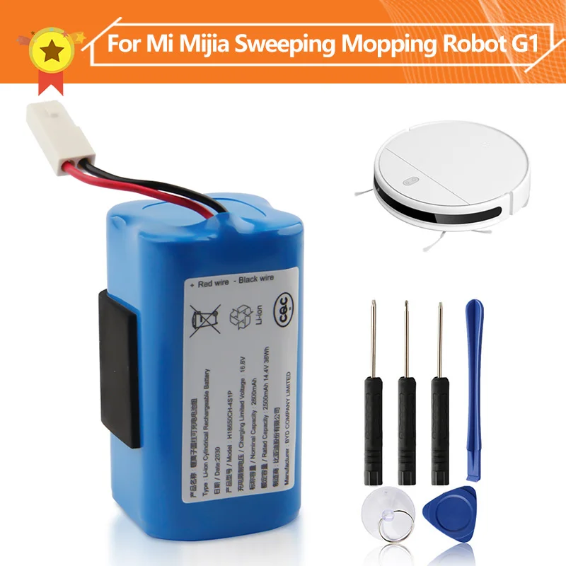 Vacuum Cleaner Battery H18650ch-4s1p For Xiaomi Mijia Mi Sweeping ...
