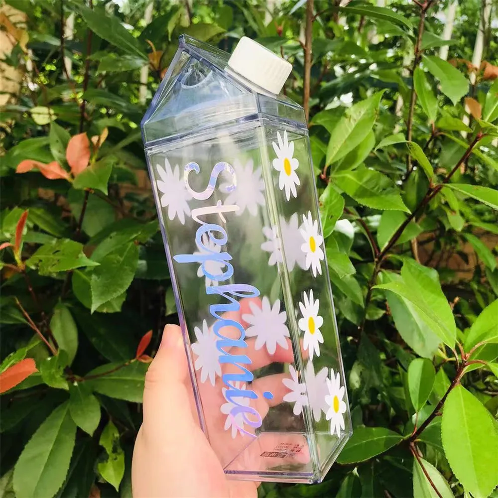 Drinkware Personalized Milk Carton Water Bottle Kitchen & Dining etna ...