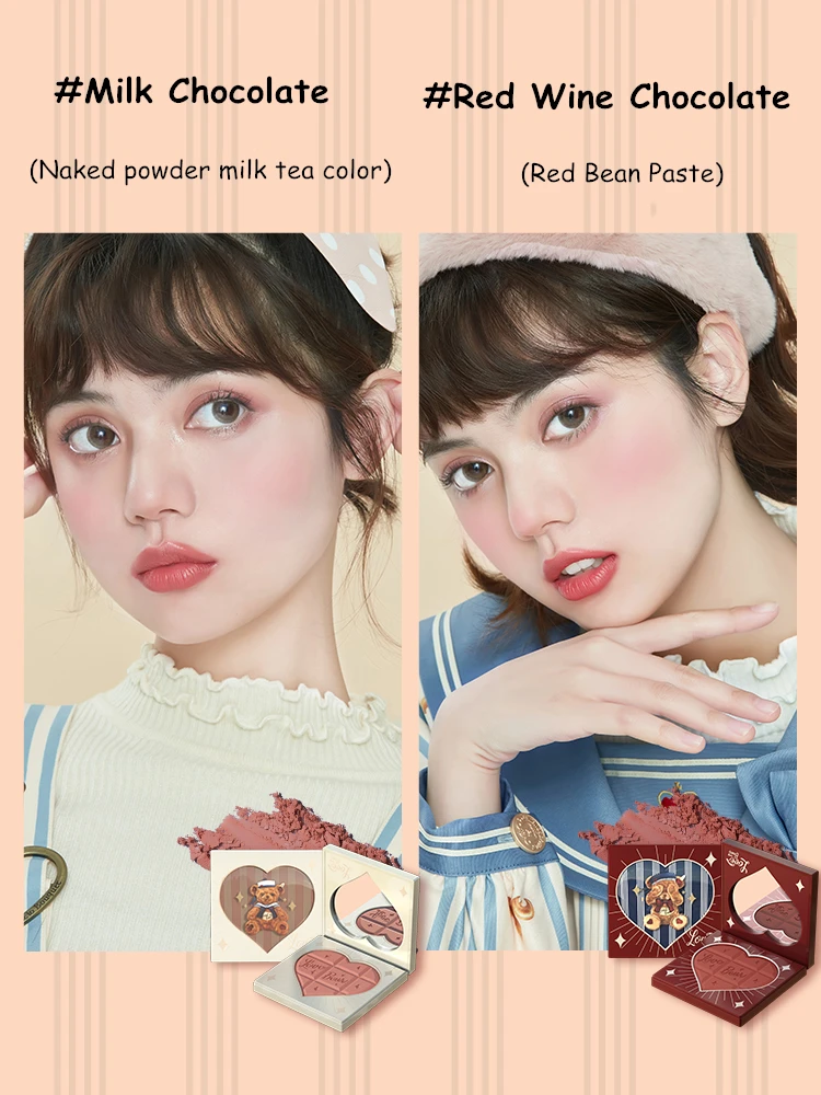 Teddy Bear Face Makeup