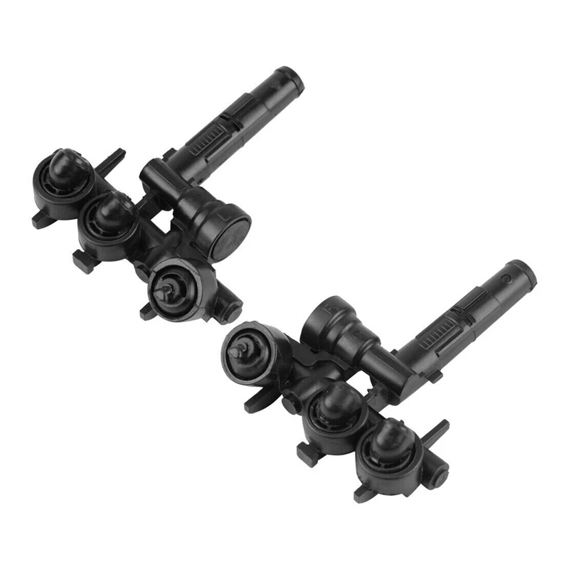Pair Headlight Washer Nozzle Sprayer 2208601547 2208601647 for Mercedes ...