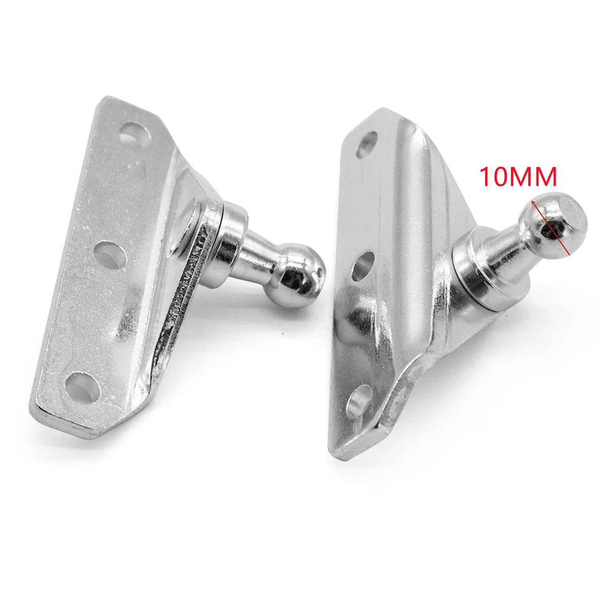 2Pcs 10mm Strut Ball Ended Bolt Bonnet Hatch Steel Ball Stud Brackets ...