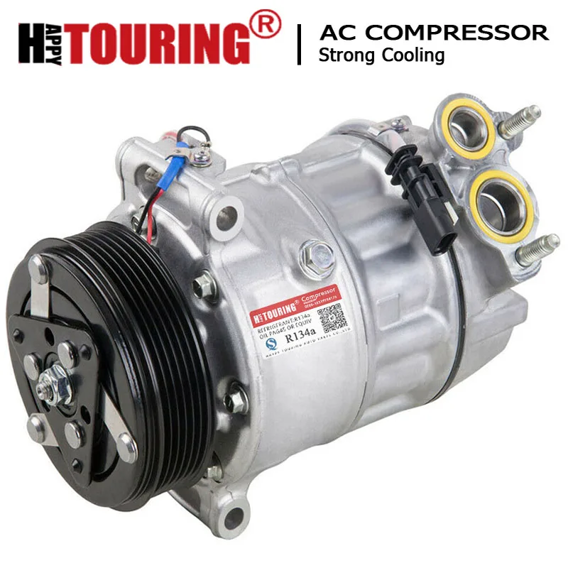 For Sanden pxc16 COMPRESSOR Jaguar XF XFR XJ 2Z29596 C2Z29596 C2D23009 ...