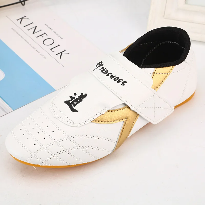 Kids Taekwondo Shoes Boxing Martial Arts Karate Kung Fu Shoes Fitness ...