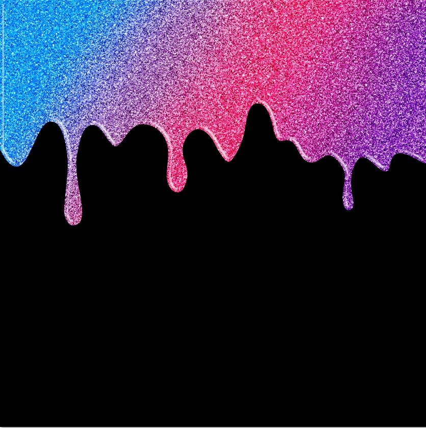 10x10FT Vintage Biru Ungu Pink Glitter Bintik Hitam Dinding Kustom ...