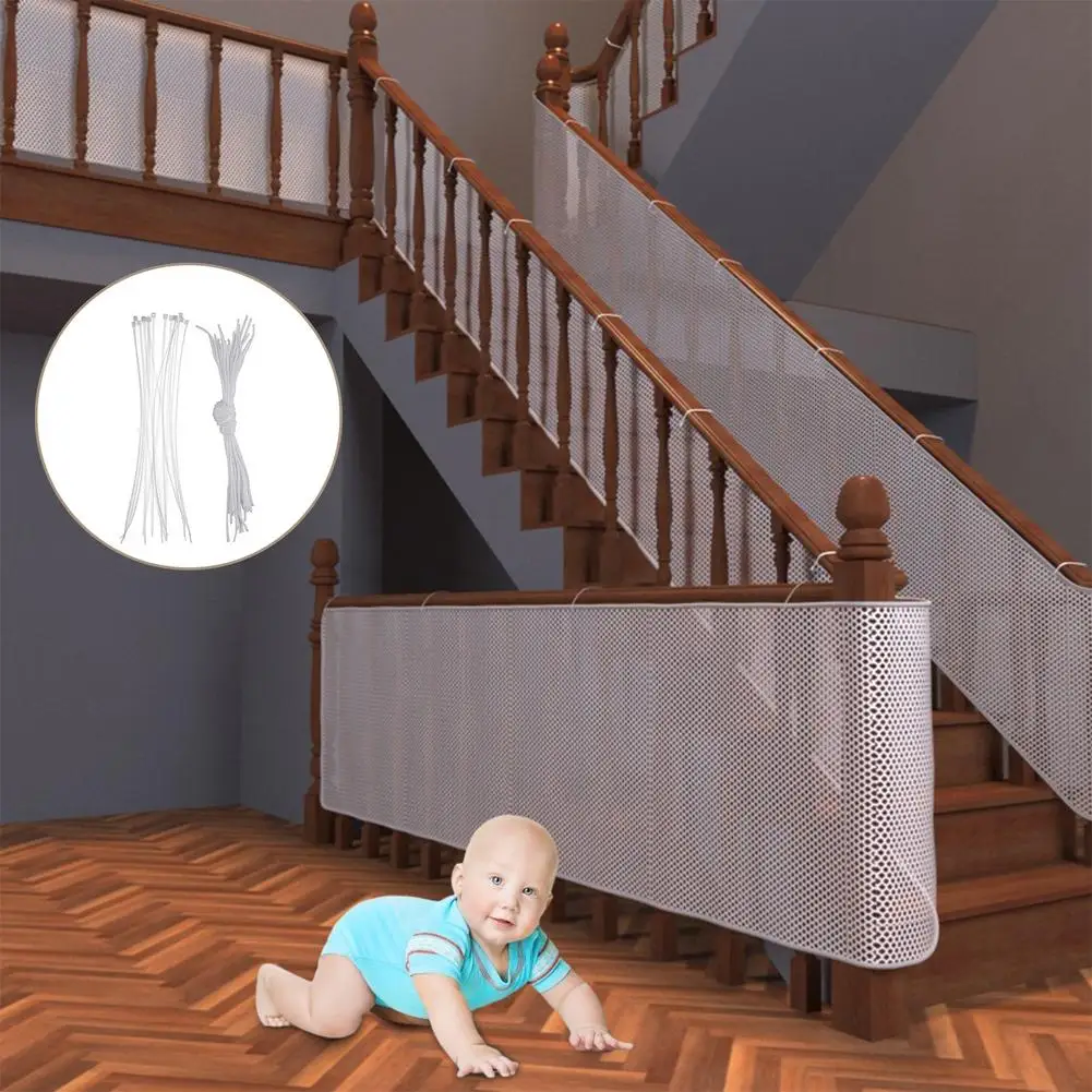 Baby Fence Stair Net Kids Stairs Safety Net Netting Protection Rail ...