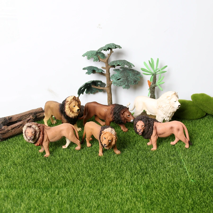 Plastic Educational Figurine | Plastic Lion Action Figure | Plastic ...