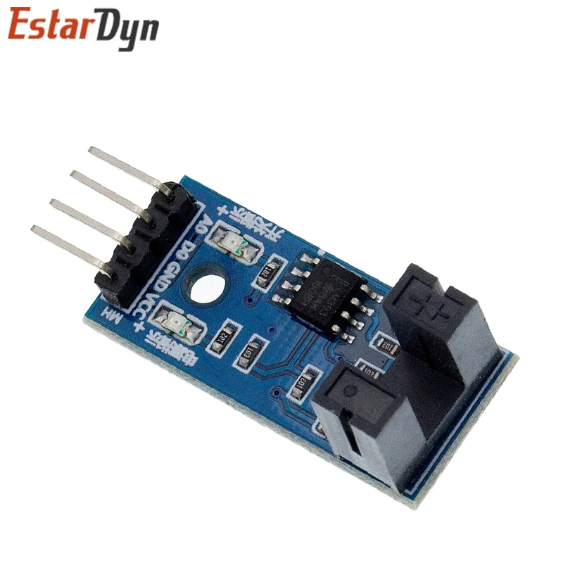 Ir Infrared Slotted Optical Speed Measuring Sensor Optocoupler Module ...