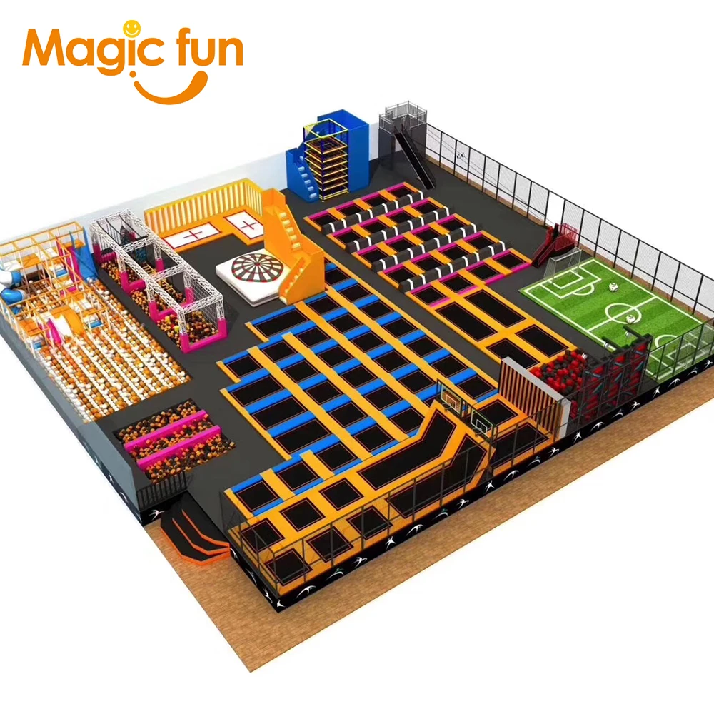 Trampoline Pit Design