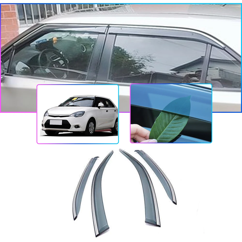 For-MG3-2011-2012-2013-2014-2015-2016-2017-Wind-Deflectors-Smoke-Car ...