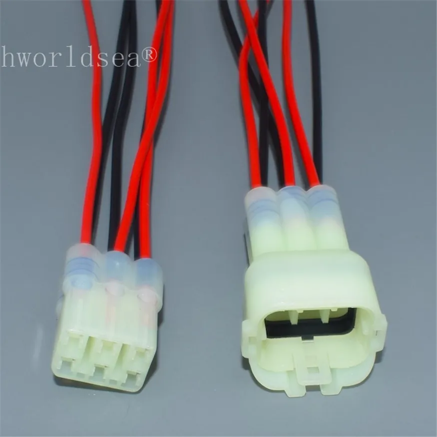 Shhworldsea 6 Pin 2.2mm 090 Male Female Motorcycle Connector Sensor Plug Auto Electrical ...