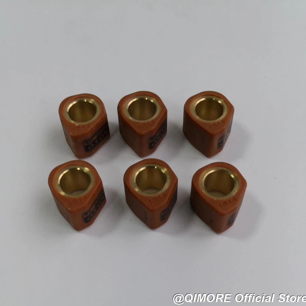 Performance Variator Sliders Polygon Rollers 18x14mm for Scooter ATV ...
