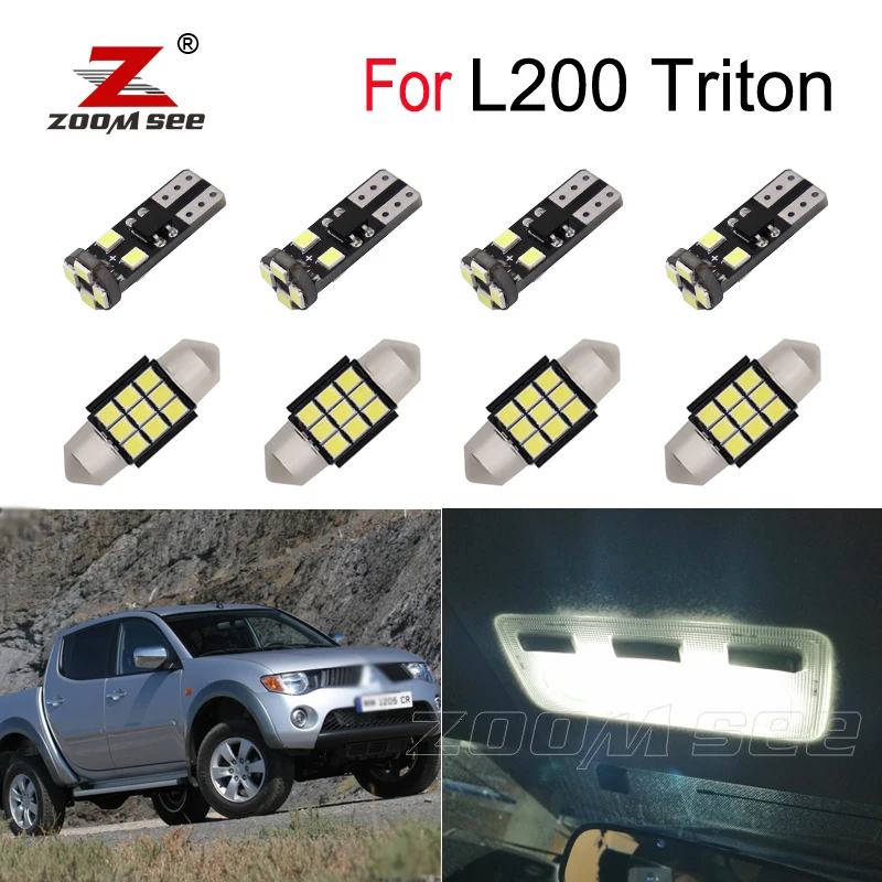 11pcs Nice Canbus White Interior Led Lamp Inside Overhead Reading Light ...