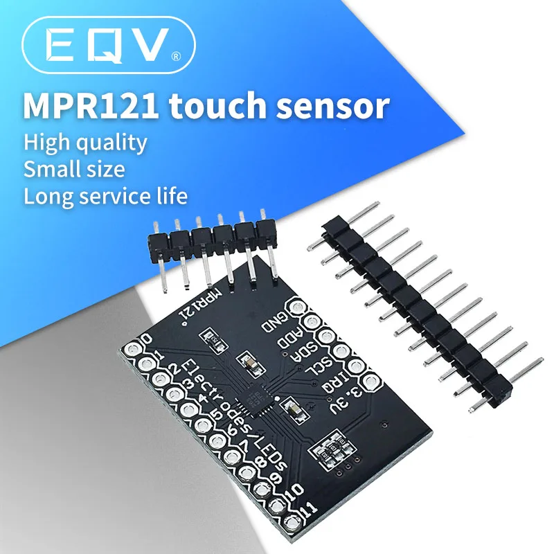 Mpr121 Breakout V12 Capacitive Touch Sensor Controller Module I2c ...