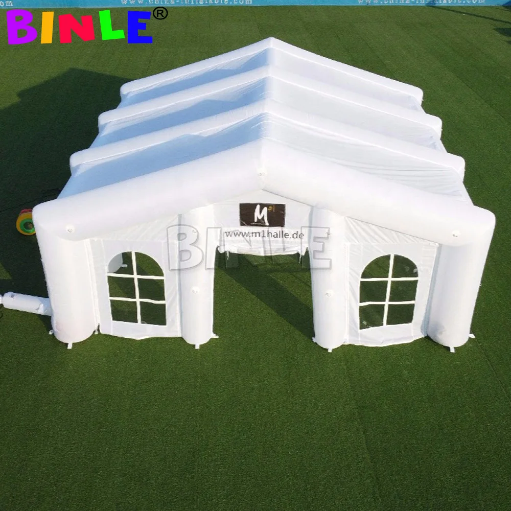 FACTORY OUTLET Large White Inflatable Square Tent Customized Wedding ...