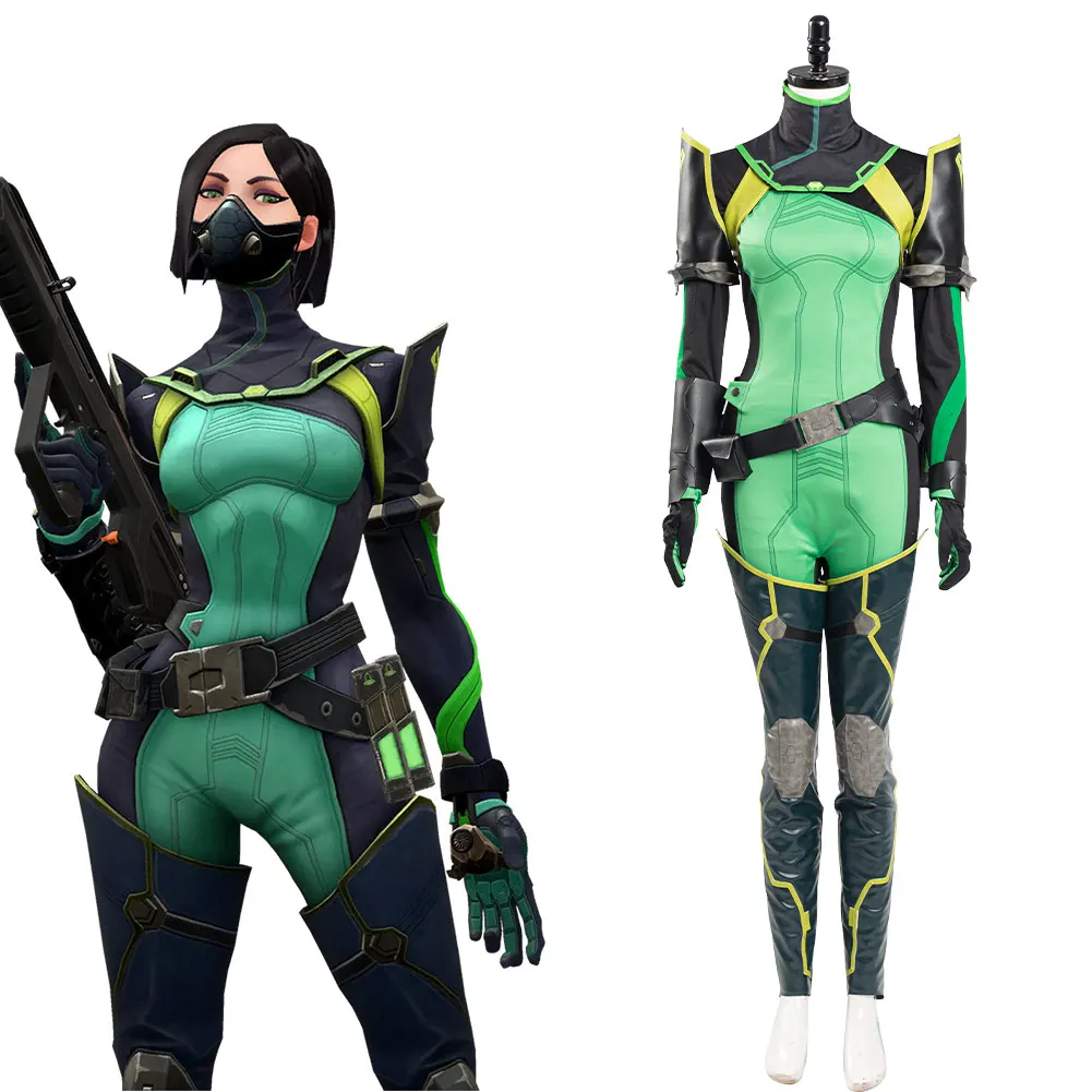 Game Valorant Viper Cosplay Costume Valorant Cosplay Women Sexy ...