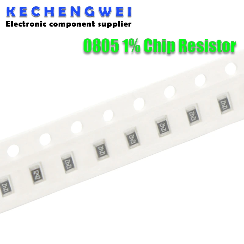 100pcs 1% 0805 Smd Resistor 0r ~ 10m 1/8w 0 0.1 1 10 100 150 220 330 ...