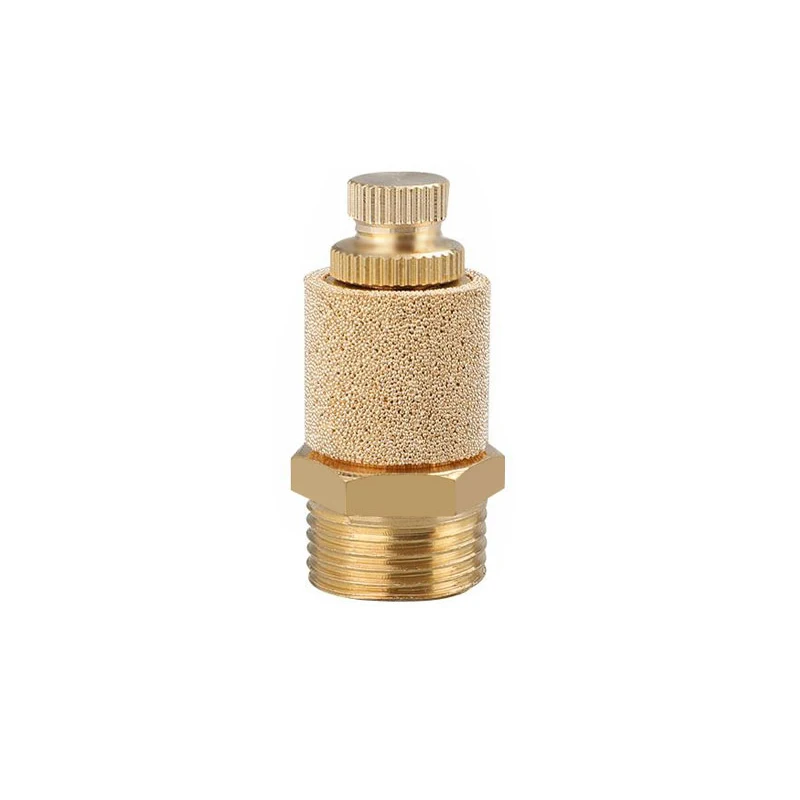 5 pieces，Pneumatic copper muffler throttling,BSL-PT1/8,1/4,1/2,3/4,