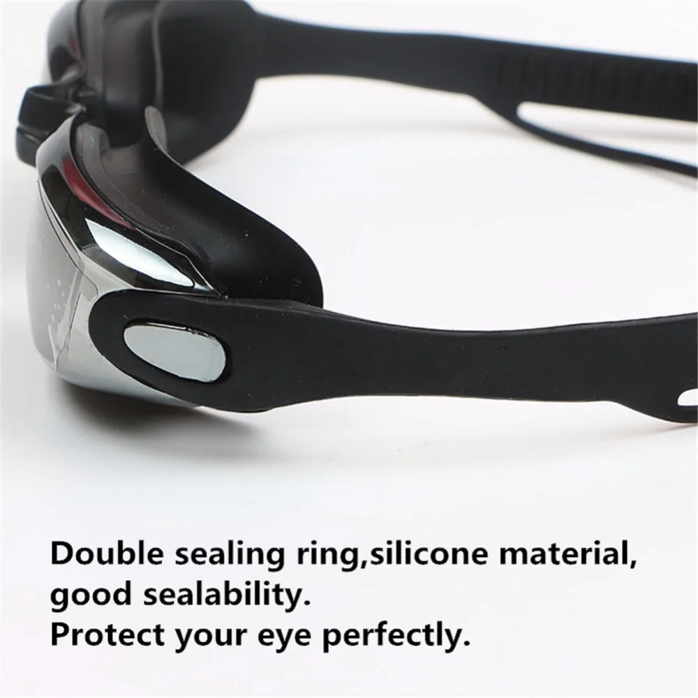 Профессиональные силиконовые прозрачные плавательные очки для плавания ...