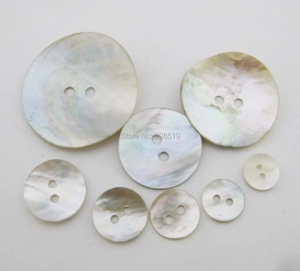 NBNNKG Nature Sea Shell Made Shirt Buttons 30Pcs Multisizes Sewing ...