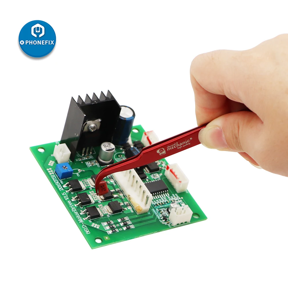 Mechanic-Anti-Static-Titanium-Alloy-Industrial-Tweezers-Professional ...