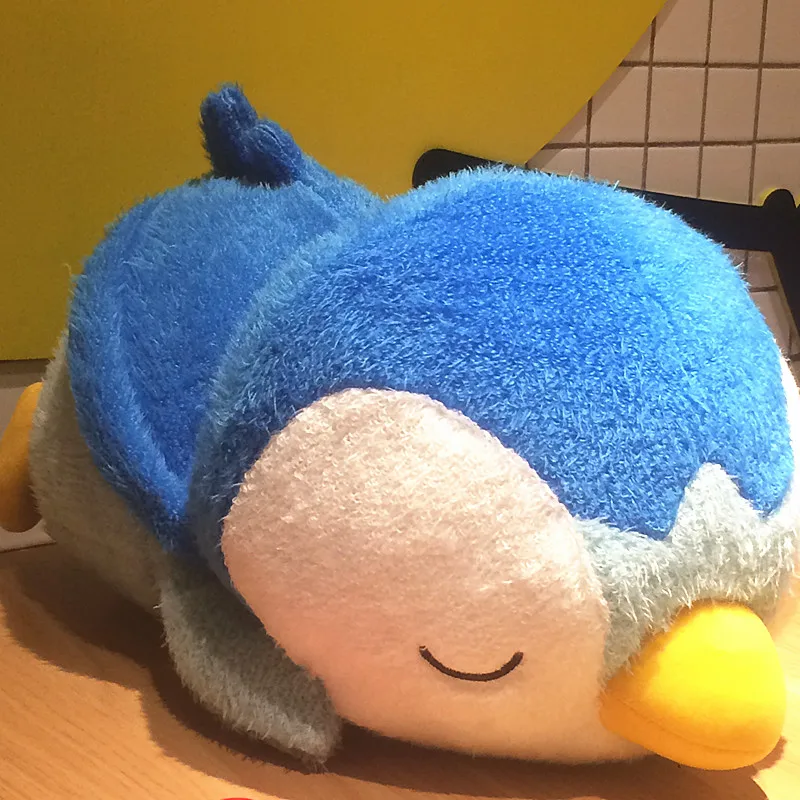 Big Size Piplup Plush Toy Anime Pikachu Pokemon Original Soft Stuffed ...