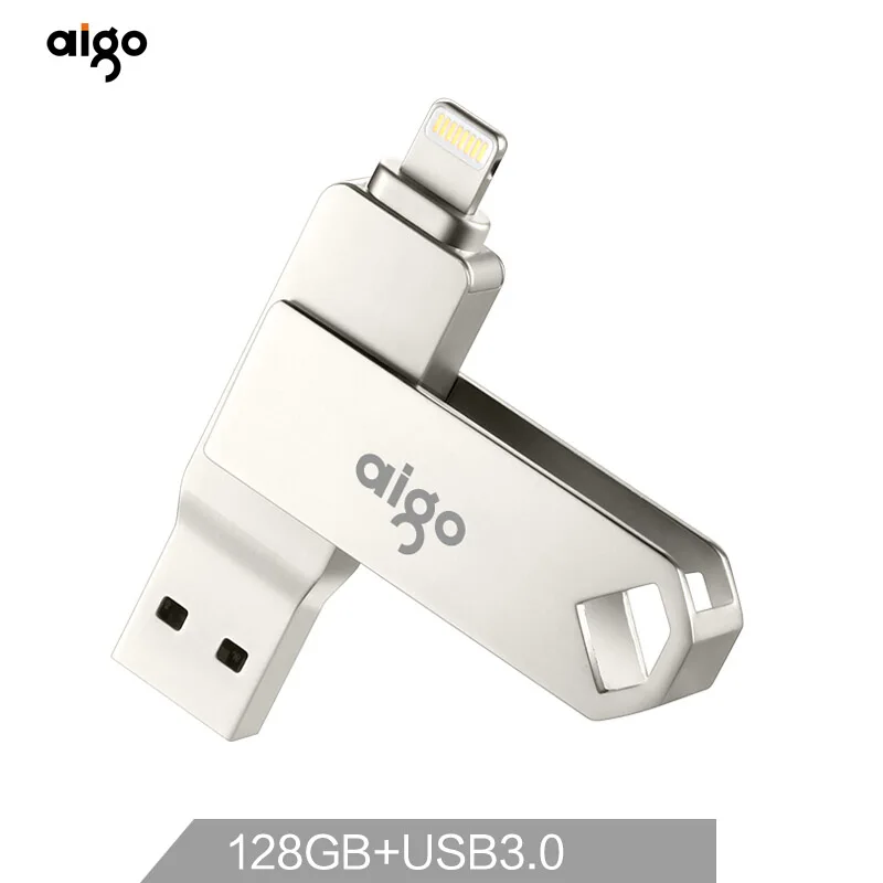 Aigo 64GB 128GB Lightning USB3.0 Apple USB Flash Drive U375 Elite ...