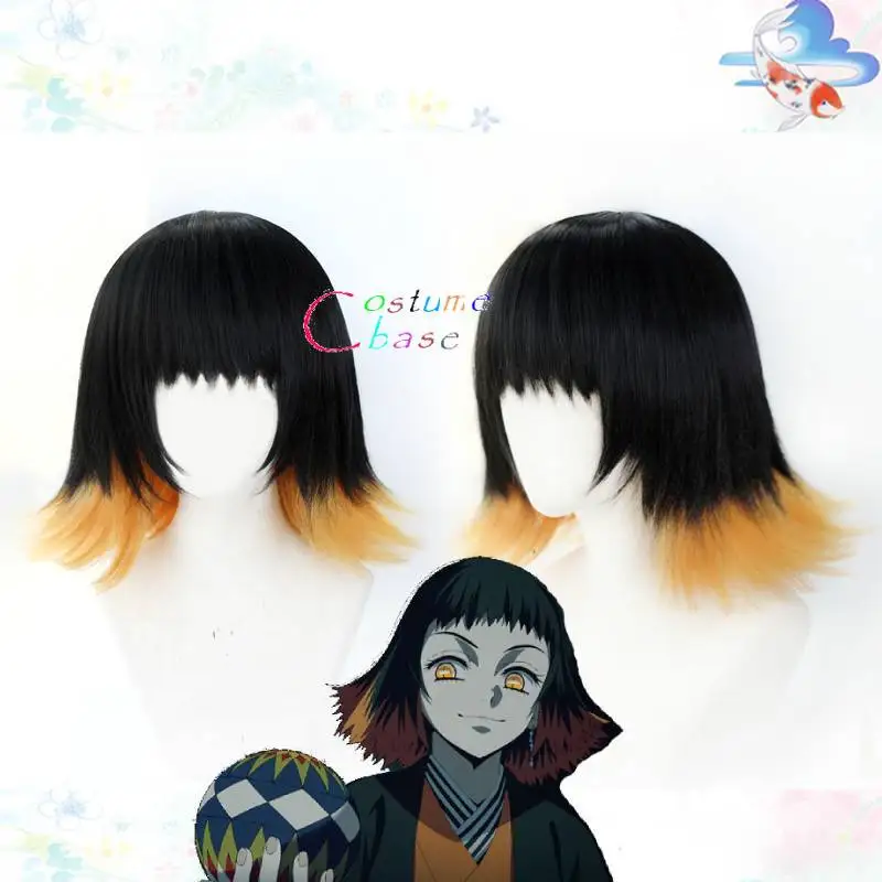 Susamaru peluca Demon Slayer Kimetsu No Yaiba, disfraz de Cosplay, pelo ...