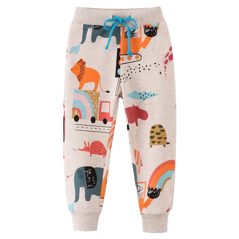 Jumping-Meters-pantalones-de-ch-ndal-con-estampado-de-animales-para-ni ...