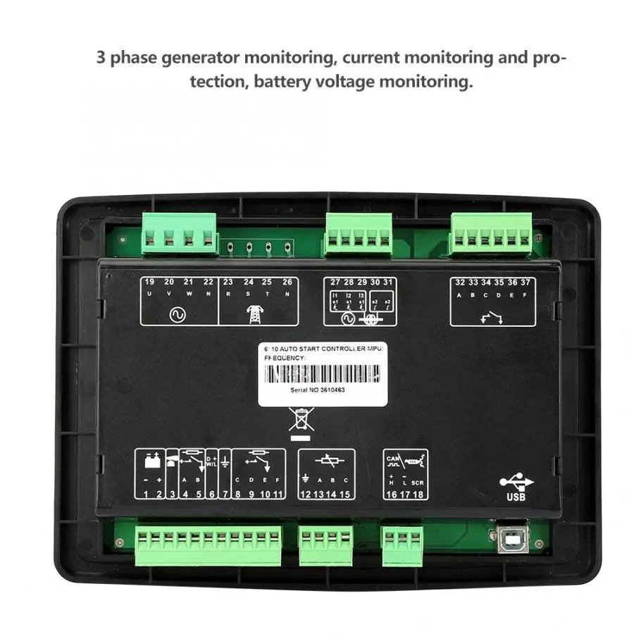 DSE6110 Diesel Generator Set Controller led Automatic Auto Start Module ...