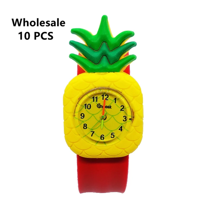 Wholesale Kids Watches Fruit Ananas Cartoon Digital Led Watch For Kids ...