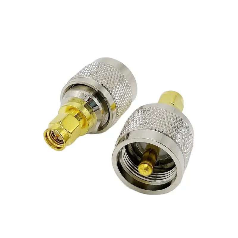 Sl16 M Type Pl259 To Sma Connector Uhf Male To Sma Male Connector Rf ...