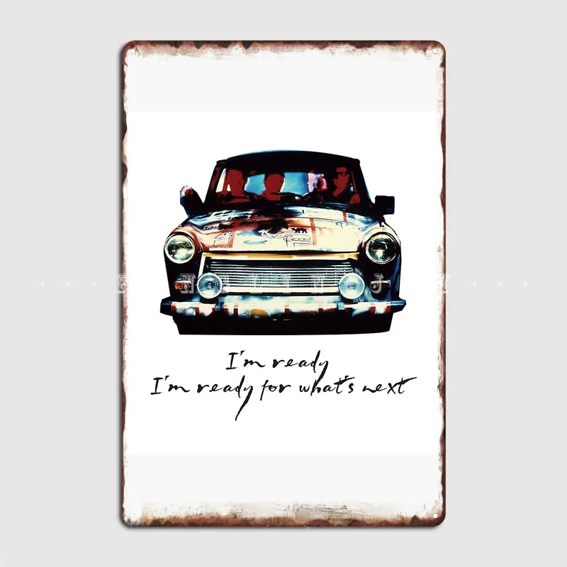 U2 Trabant Metal Plaque Poster Kitchen Wall Decor Wall Cave Custom Tin ...