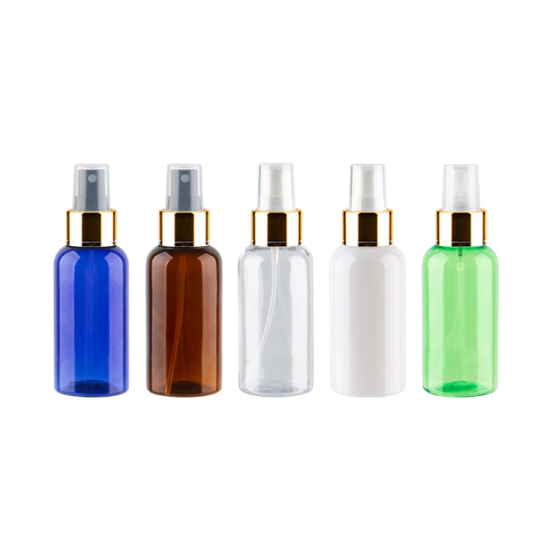 75ml Mini Size Gold Aluminum Sprayer Pump Bottles 75cc Perfume Bottles ...