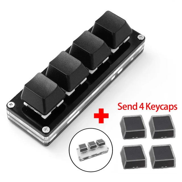 2/3/4/6/7/8/9/16 Keys Black Mini Keypad Numpad Mechanical Keyboard OSU ...