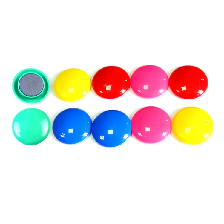 3cm Colorful Whiteboard Magnetic Thumbtacks Blackboard Magnet Pins 1 ...