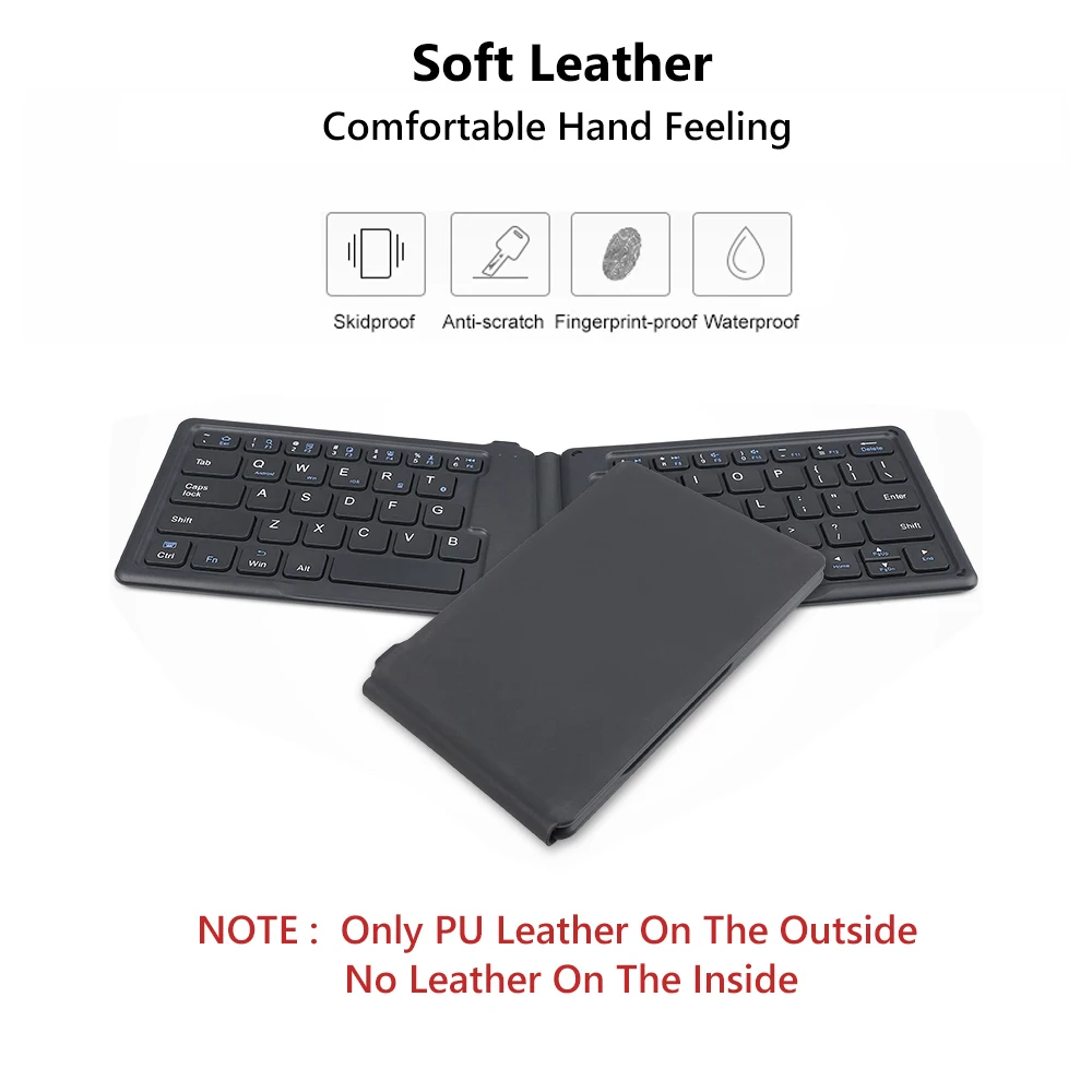 New Arrivals AVATTO A20 Portable Mini Folding Keyboard Traval Bluetooth ...