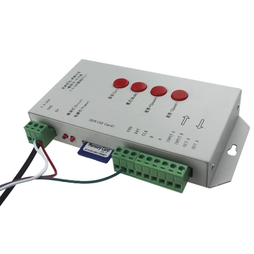 Controlador-de-tira-de-luces-LED-RGB-tarjeta-SD-256-2048-p-xeles-DC5 ...