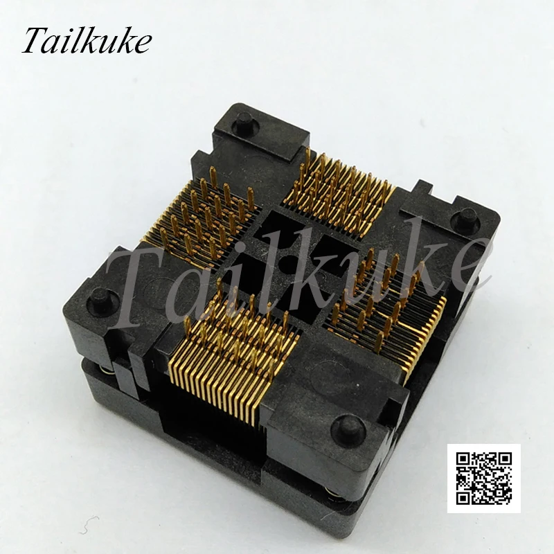 QFP64-IC-Test-Burn-In-Sockets-OTQ-64-0-5-01-LQFP64-TQFP64-Press-Test ...