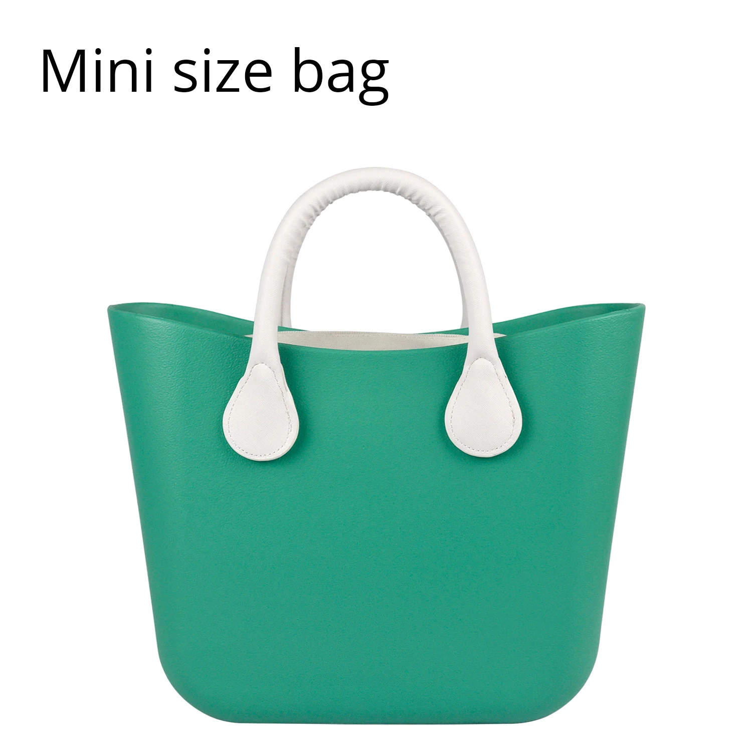 New Mini Eva Bag With Insert Colorful Handles Eva Silicon Rubber Obag O ...