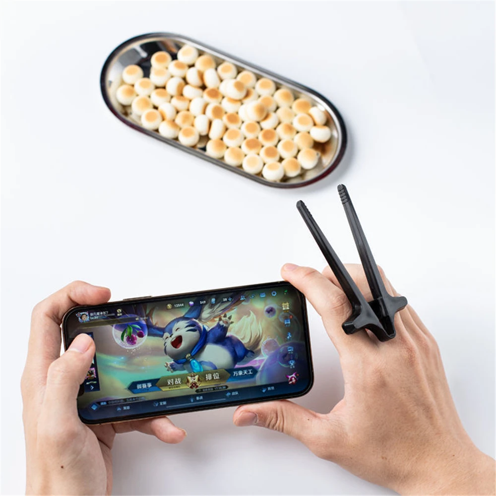 Creative-Finger-Chopsticks-Play-Games-Lazy-Assistant-Chopsticks-Clip ...