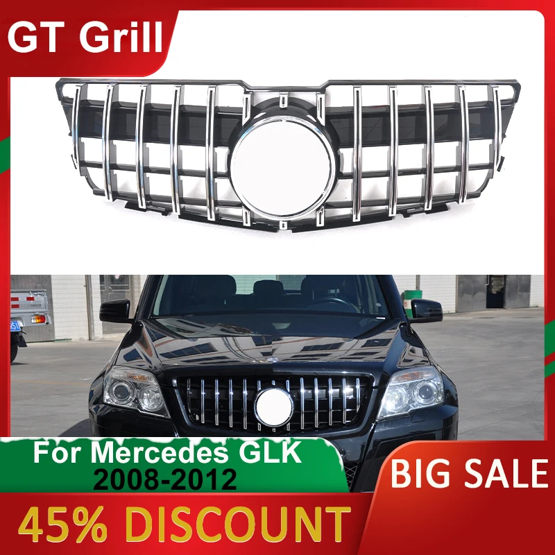Panamerica Gt R Front Grille For Mercedes Benz Glk X204 Amg Style Grill ...