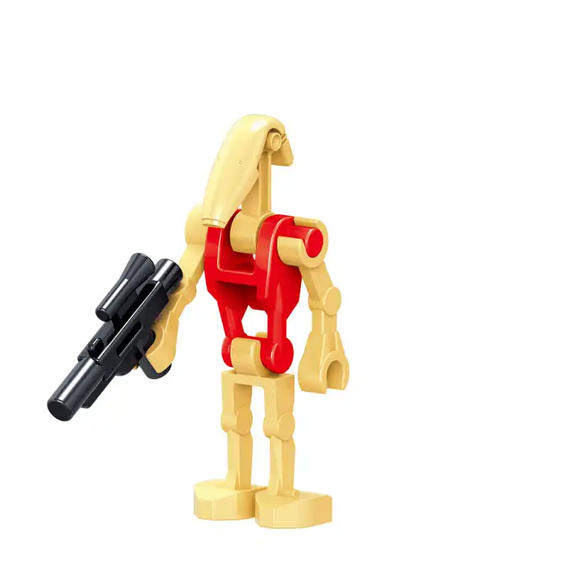 MEGA figurka Star Wars BATTLE DROID red x4 +karta lego - Arena.pl