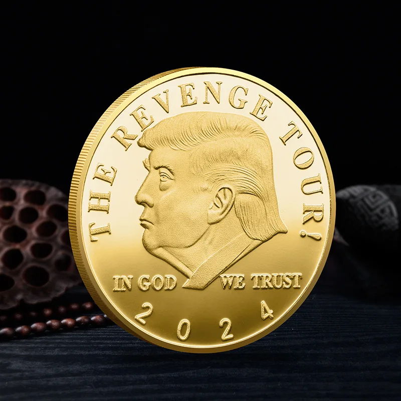 Moneda de recuerdo coleccionable de Donald Trump 45th de Estados Unidos ...